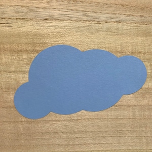 Cloud Cutouts, Cardstock Cutout, Paper Shapes, Craft, Diy Decor, Paper ...
