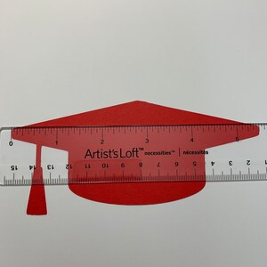 Graduation Cap Cutouts, Card Stock Cutout, Paper Shapes, Craft, Diy ...
