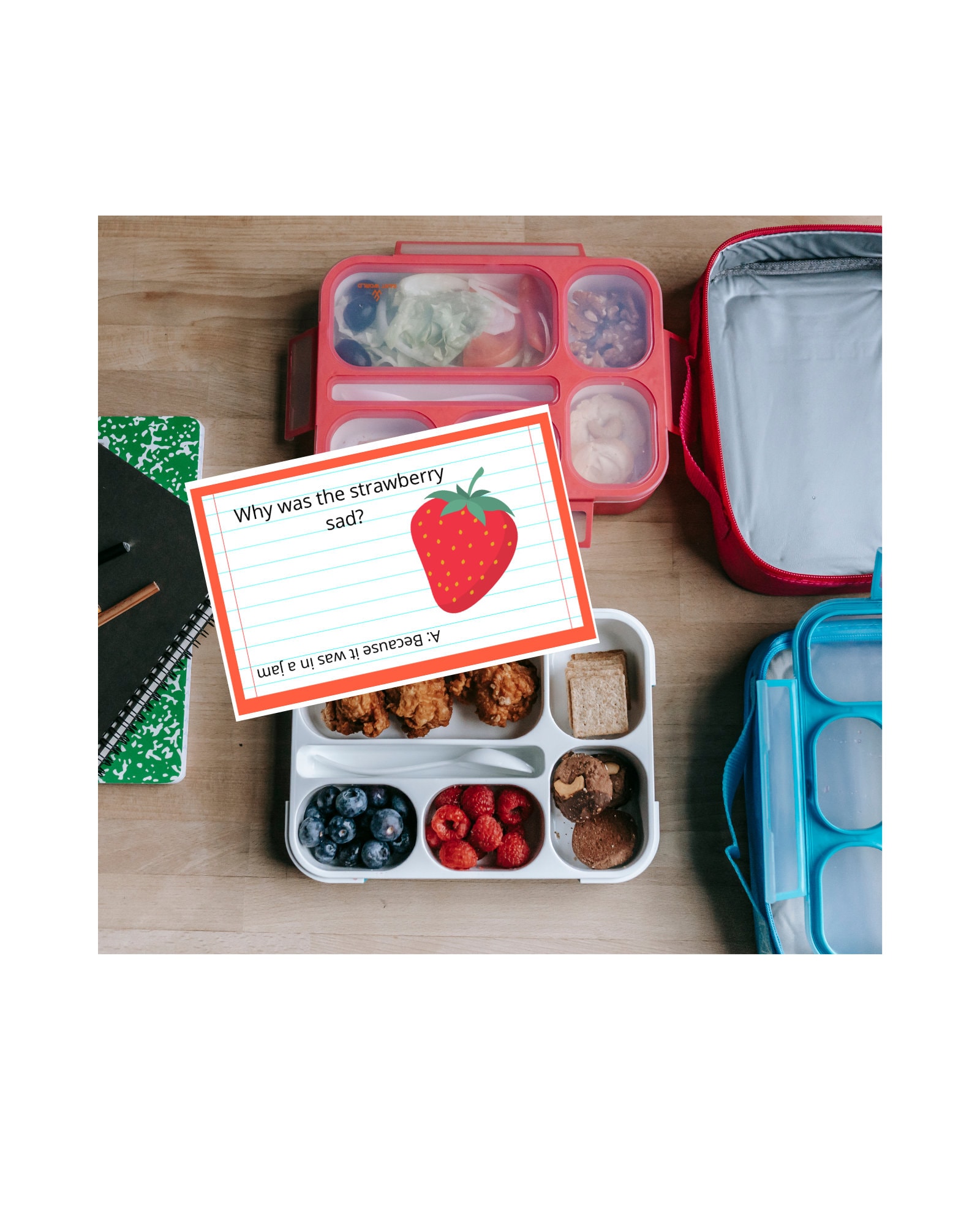 Kids Lunch Box Joke Cards- Printable- School Notes- Download - Etsy