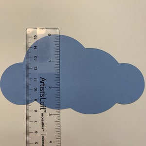 Cloud Cutouts, Cardstock Cutout, Paper Shapes, Craft, Diy Decor, Paper ...