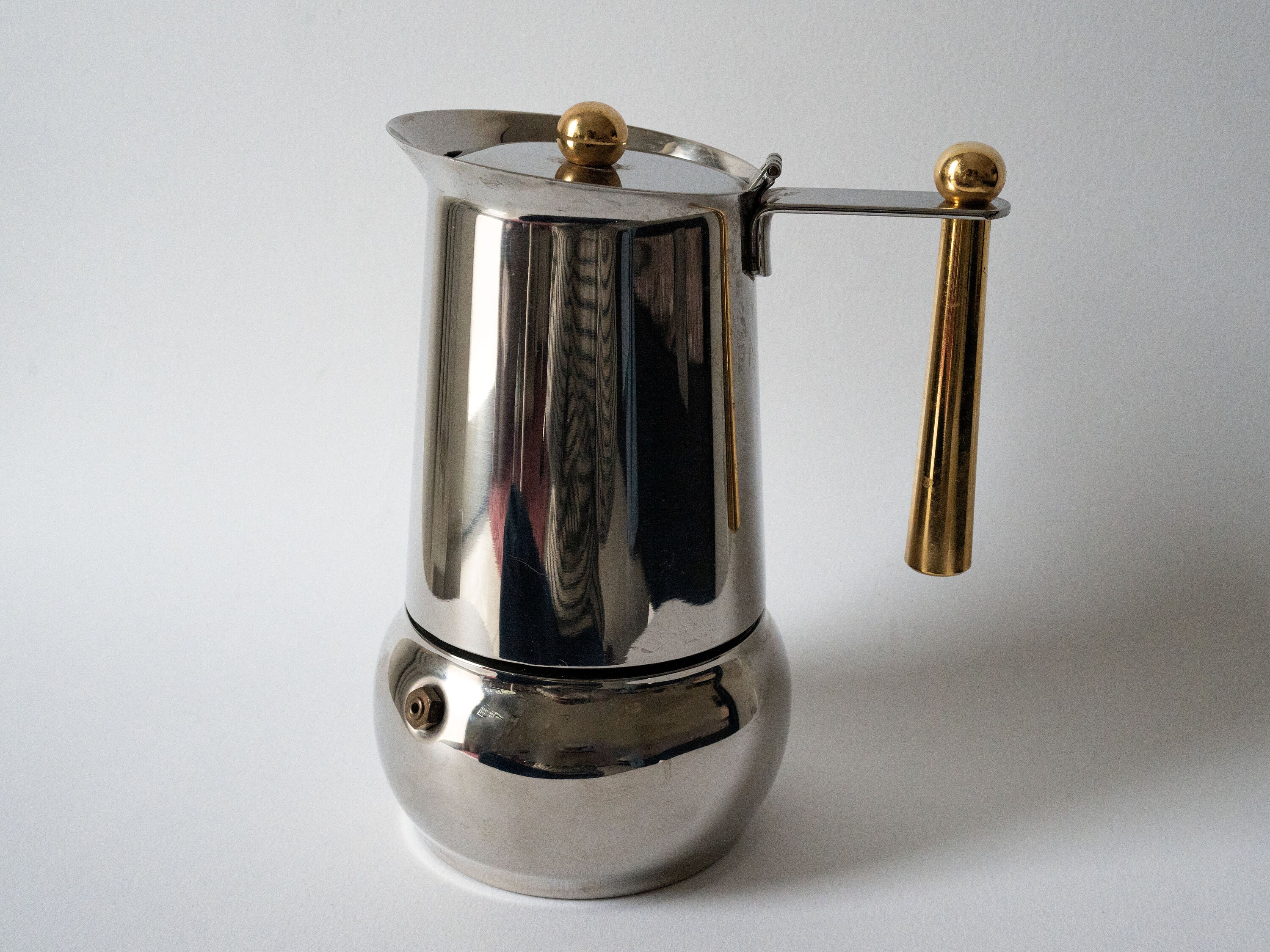 Vintage GB Kitty Oro Guido Bergna Italian Coffee Maker, Collectible 80s ...