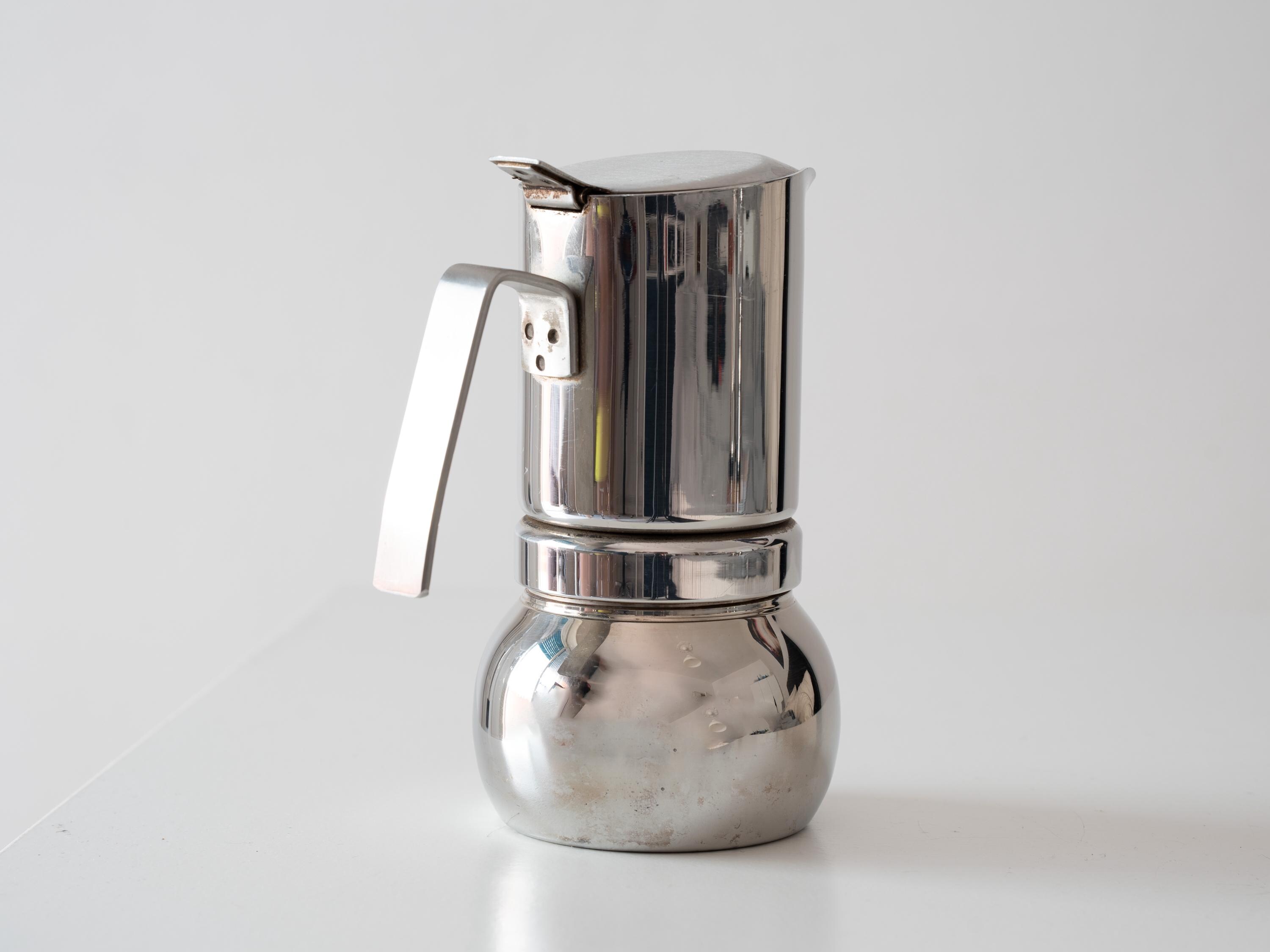 Small Italian Coffee Maker Stella, Rare Minimalist Mid Century Modern ...