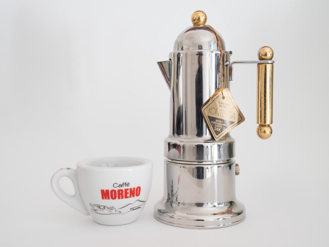 Vintage Vev Vigano Kontessa Italian Mini Coffee Maker, Mid Century ...