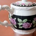Vintage Coffee Maker With Flowers Art Ceramic Pot, Collectible Roses ...