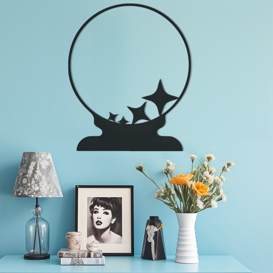 Enchanted Magic Sphere, Wizard Magicians Inspired Wall Art, Mystical ...