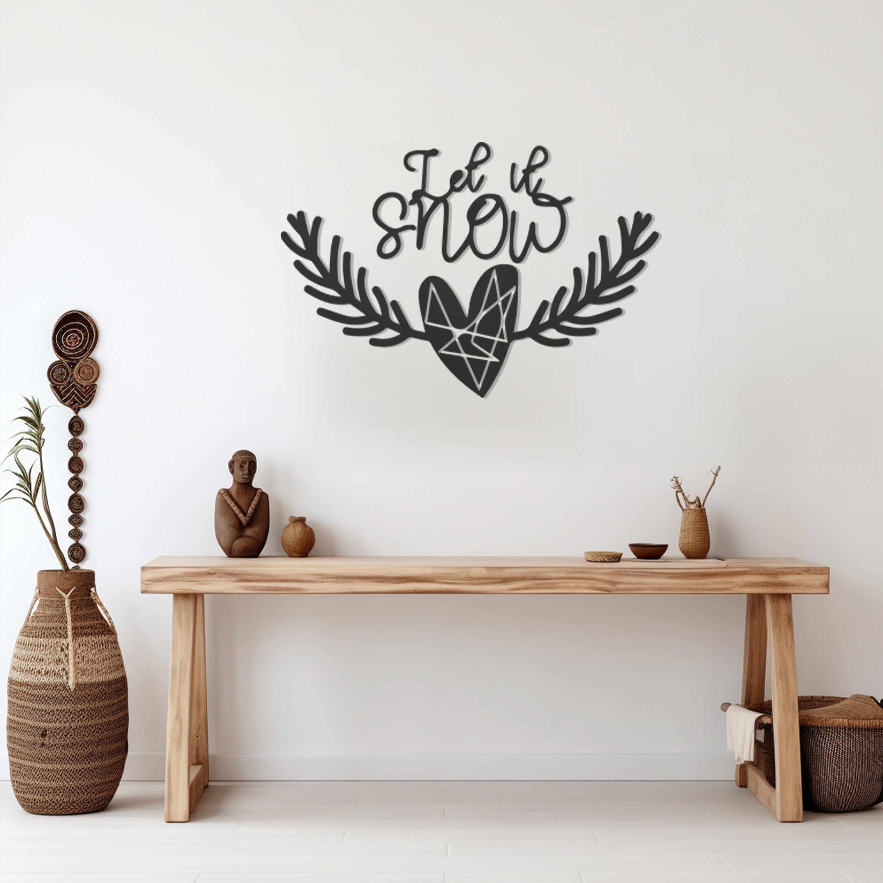 Sacred Heart Metal Sign, Weatherproof Wall Decor for Living Room ...