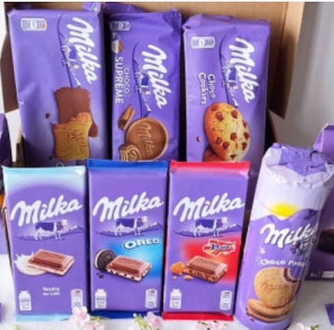 Milka Snack Box Milka Box Milka Snacks Snack Box Party Box Gift Box ...