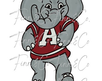 Alabama Big Al Png - Etsy