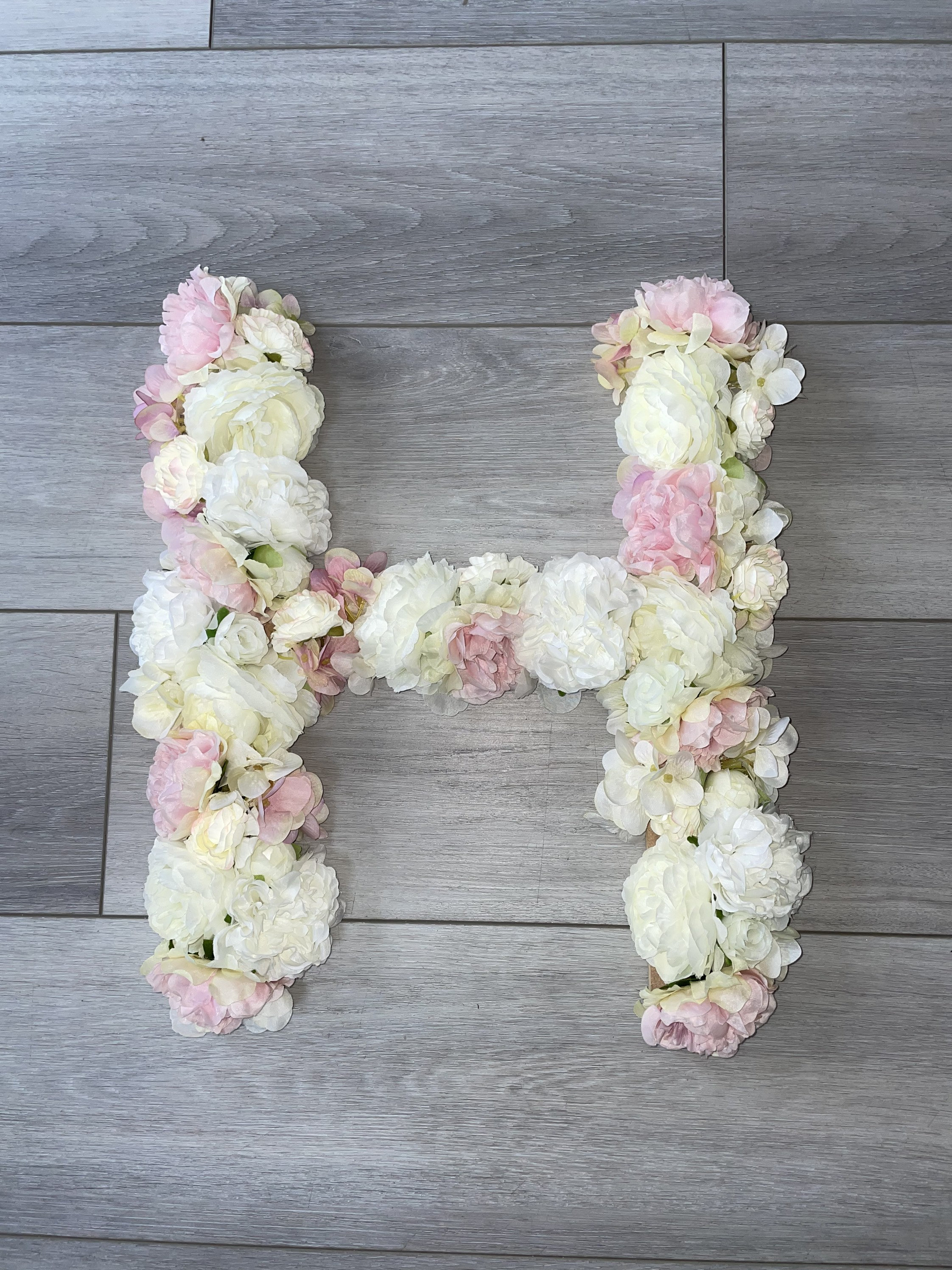 Flower Letter H - Etsy