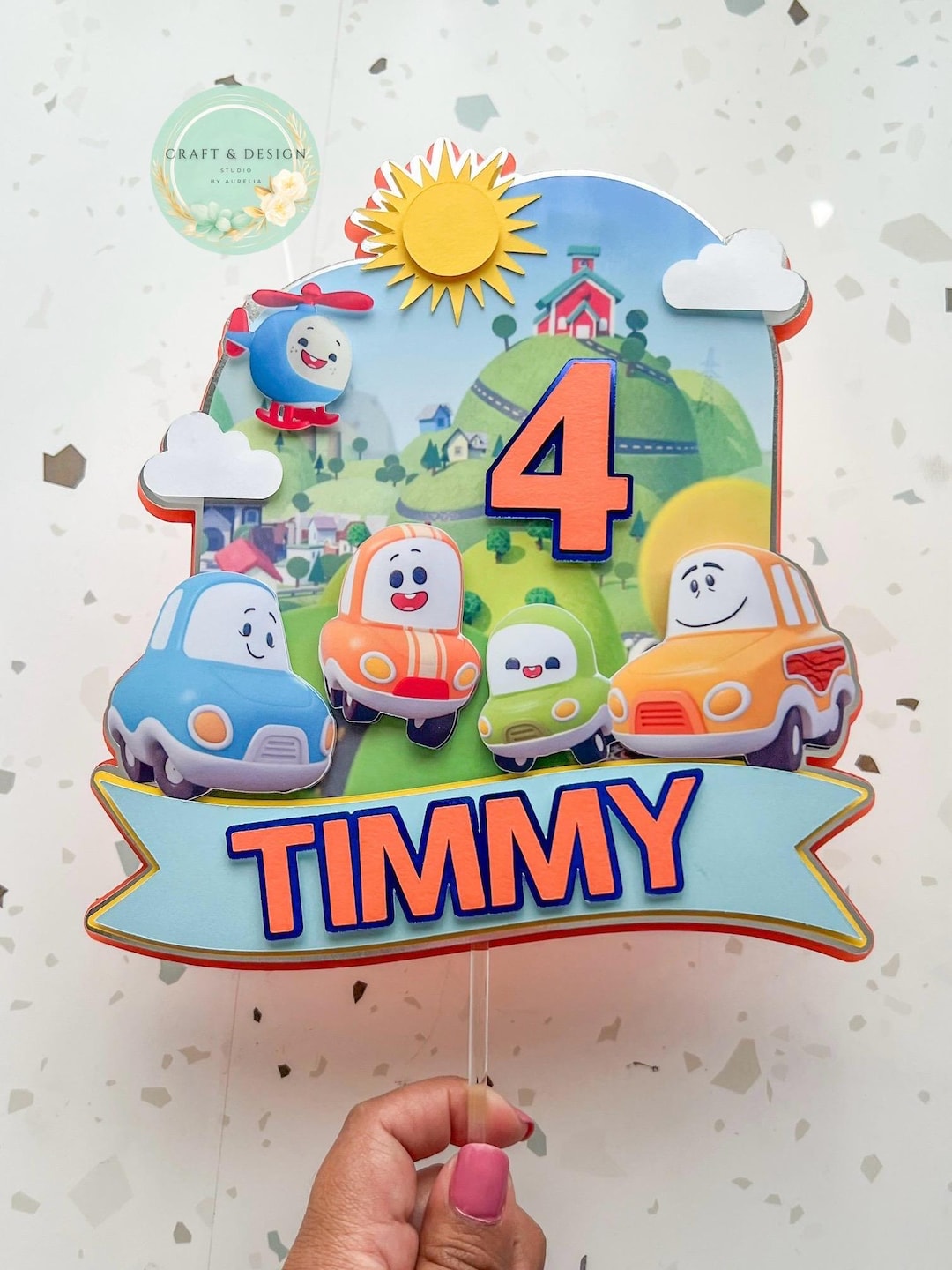 Go Go Cory Carson Cake Topper/go Go Cory Carson Birthday/go Go Cory ...