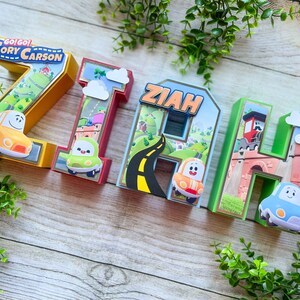 Go Go Cory Carson 3D Letters/go Go Cory Carson Party Decorations/go ...