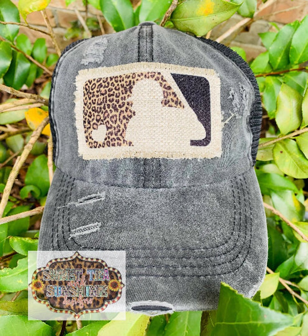 Leopard Baseball Patch Hat - Etsy