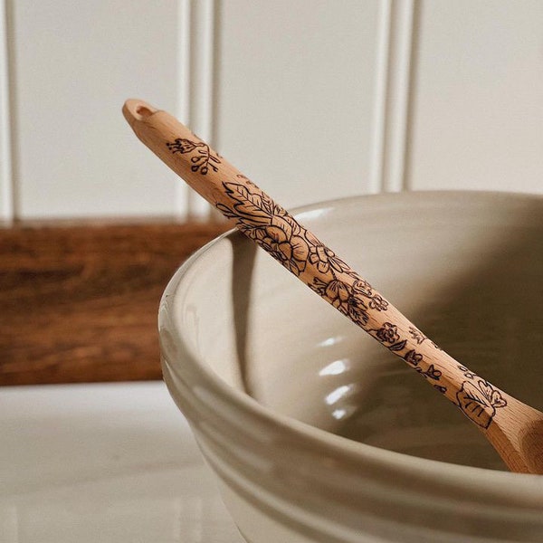 Wood Burned Spoons - Etsy