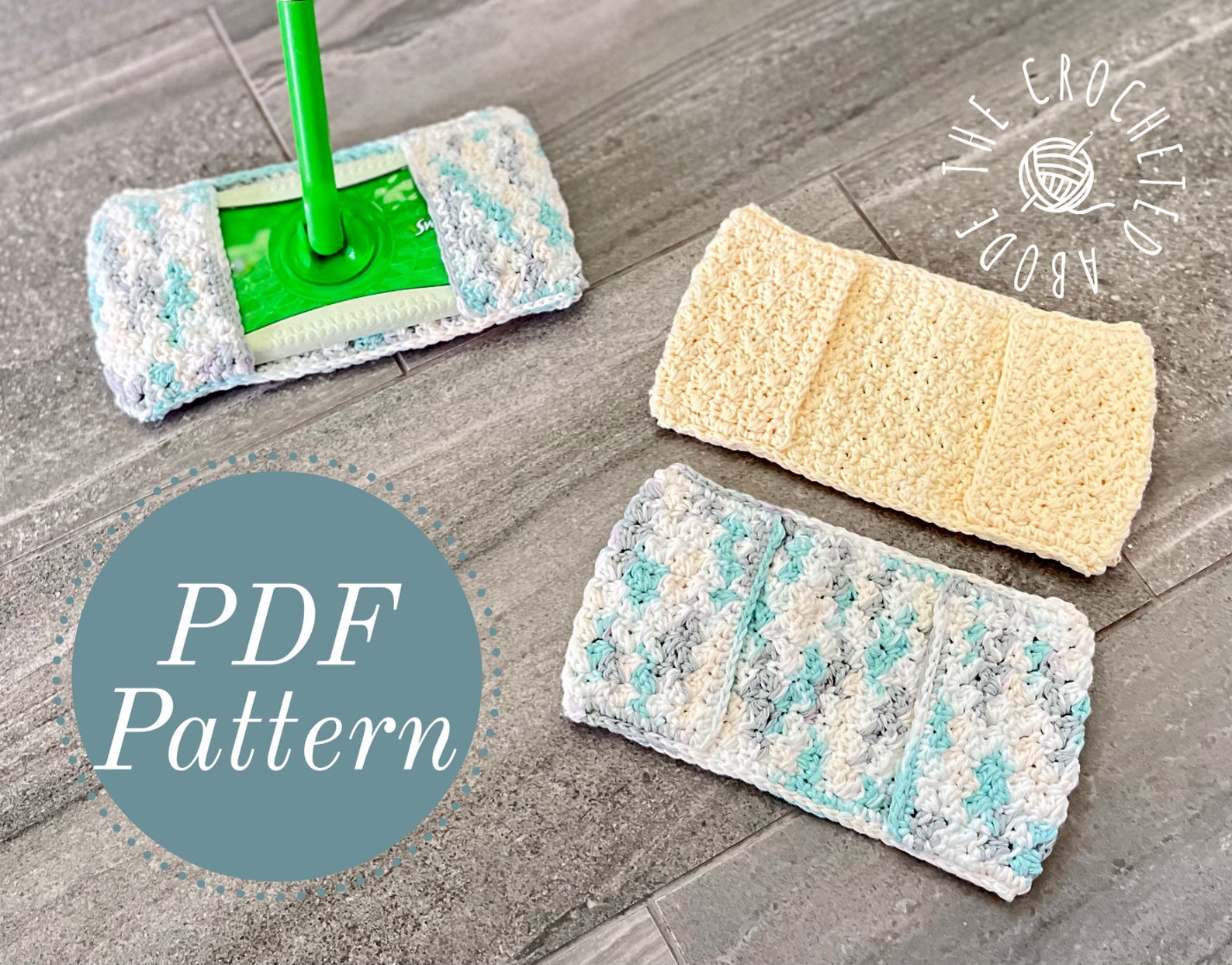 Sweeper Mop| Cover | Wet Mop Cover | Swifter Mop Cover | PDF Crochet ...
