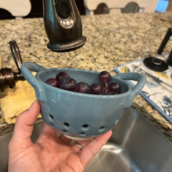 Ceramic Colander - Etsy