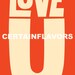 PRINTABLE DOWNLOAD Red LOVE U Art Print Eclectic Dorm Decor Love Poster ...