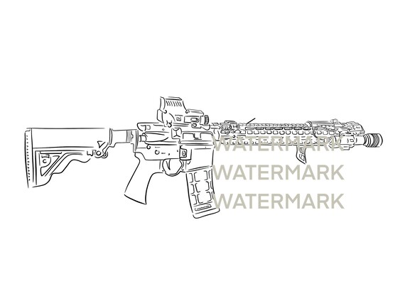 Ar15 Drawing