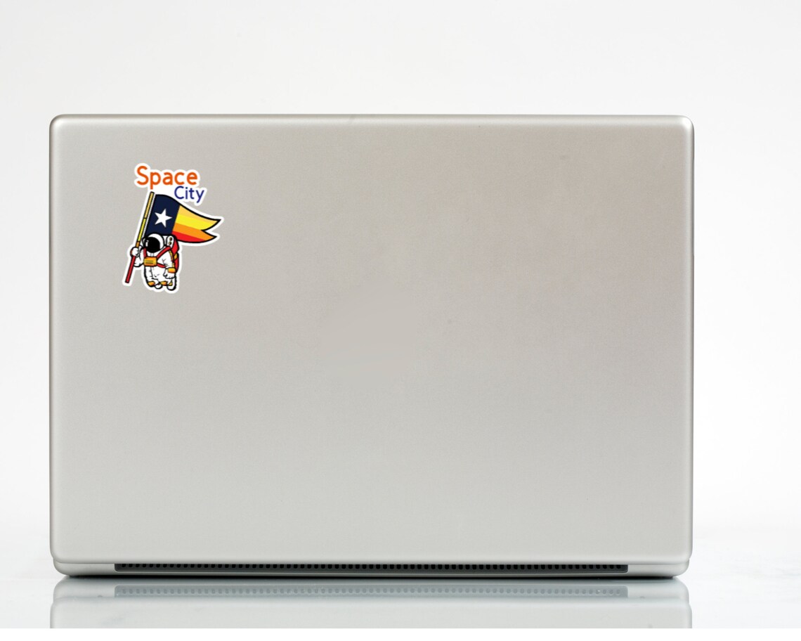 Houston Astros Space City Sticker Astronaut Holding Flag - Etsy