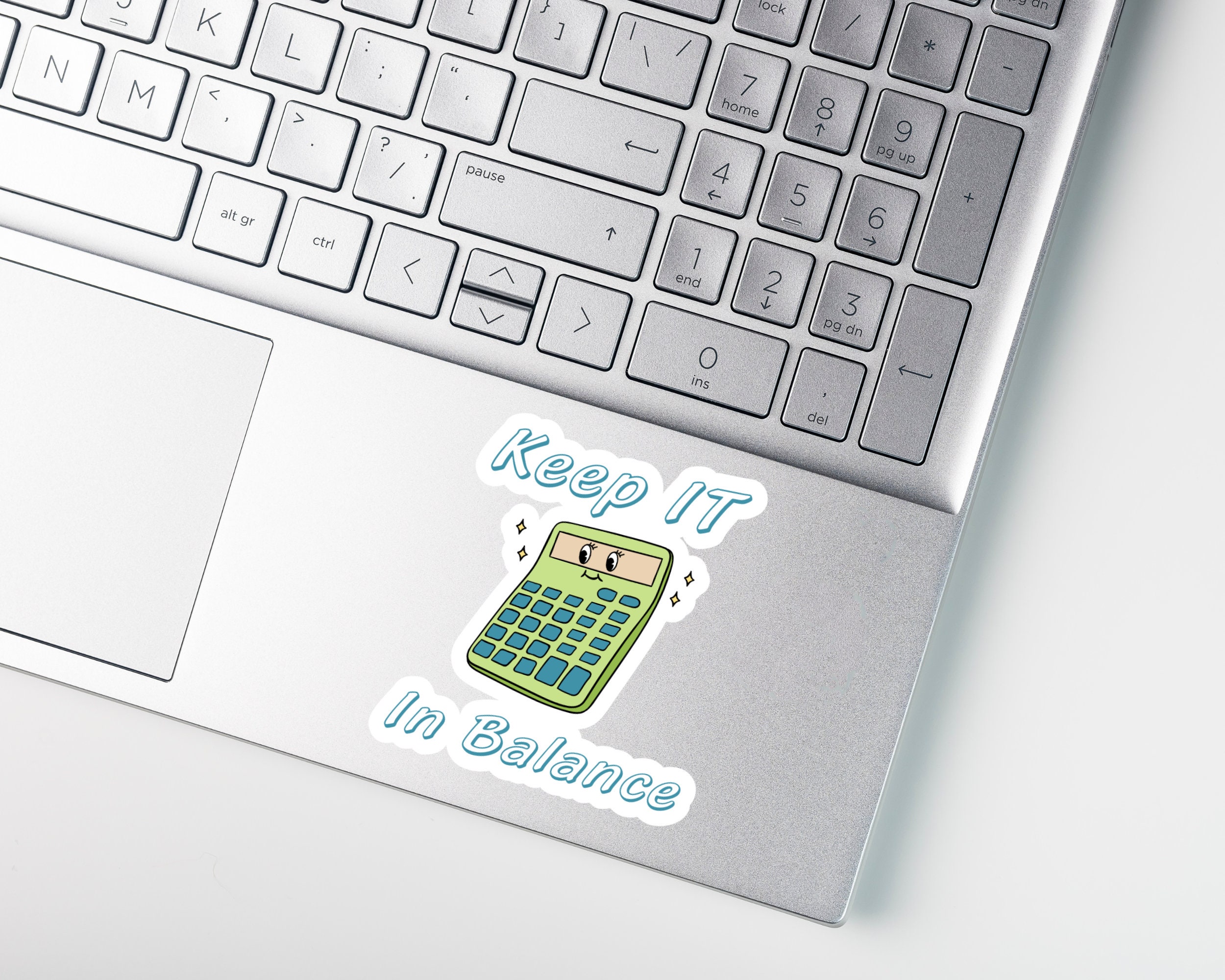 Sticker for Accountants, Cpas, Auditor, “keep It in Balance” Perfect ...