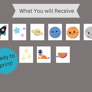 Printable Space Theme Bulletin Board – Classroom Decor Bundle – Instant ...