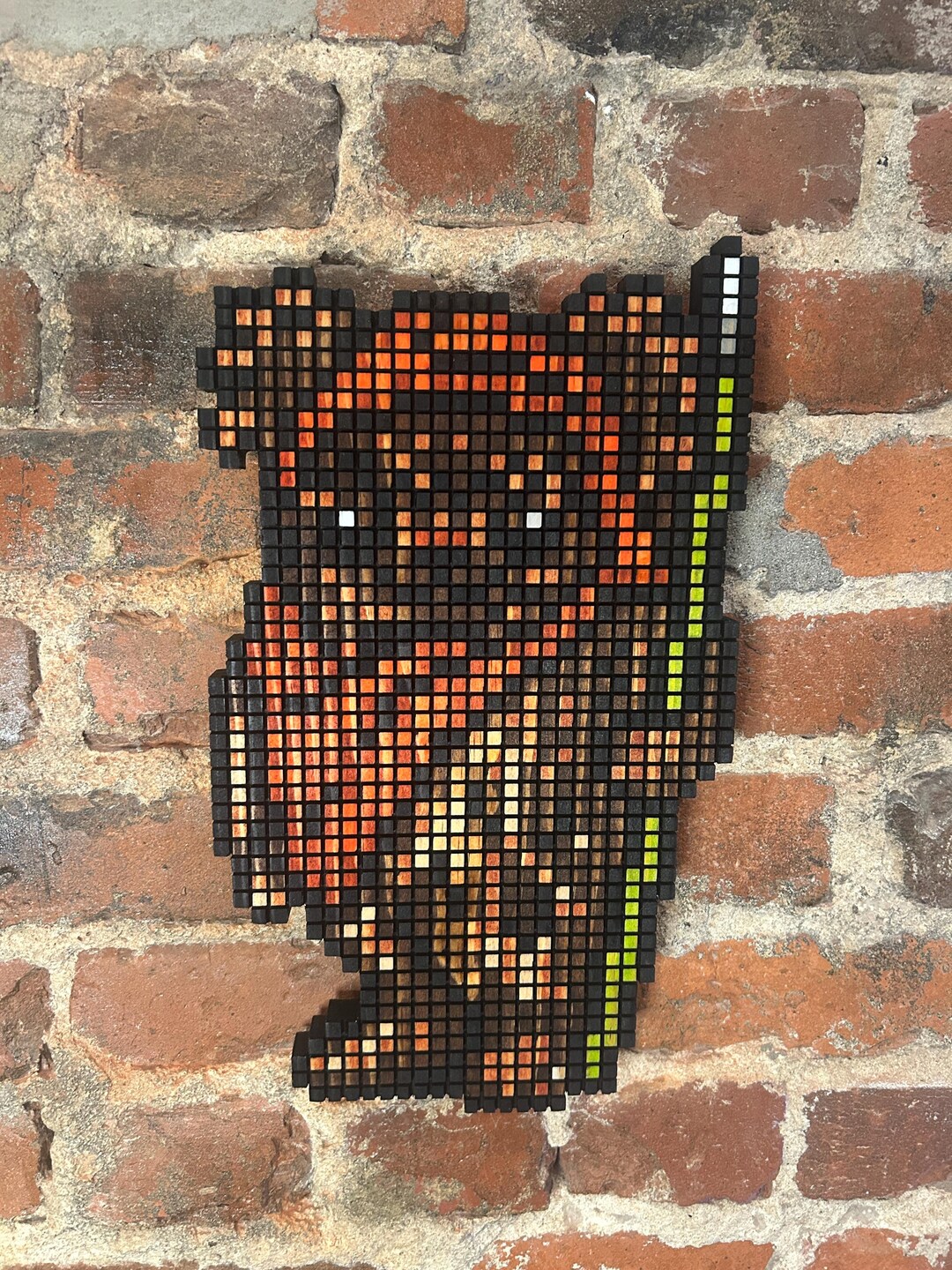Handmade 8-bit Ewok Wood Wall Art - Retro Gaming Decor - Etsy