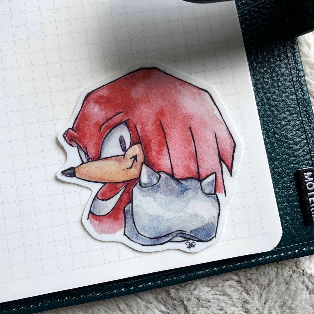 Knuckles Sticker - Etsy