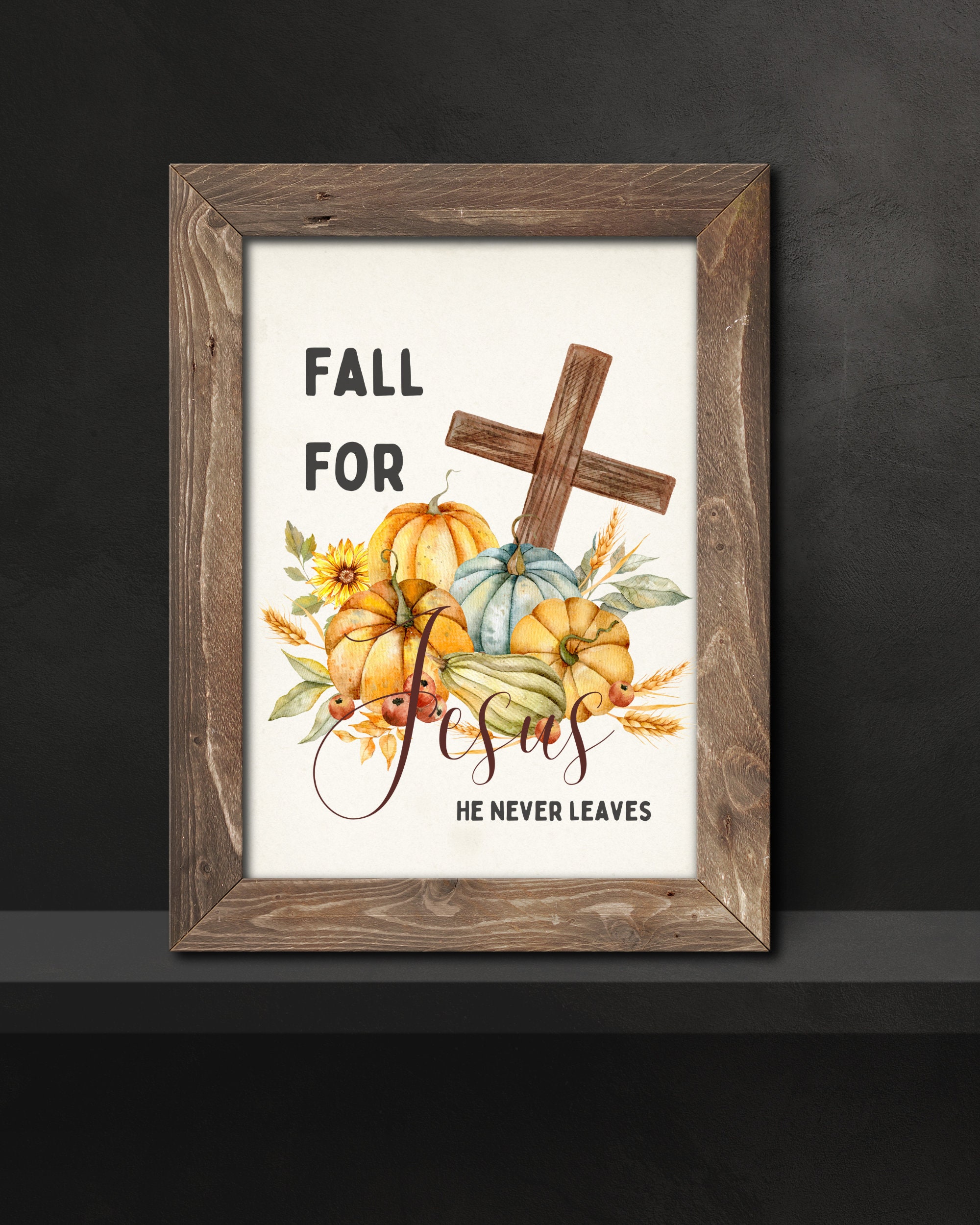 Fall for Jesus Download - Etsy