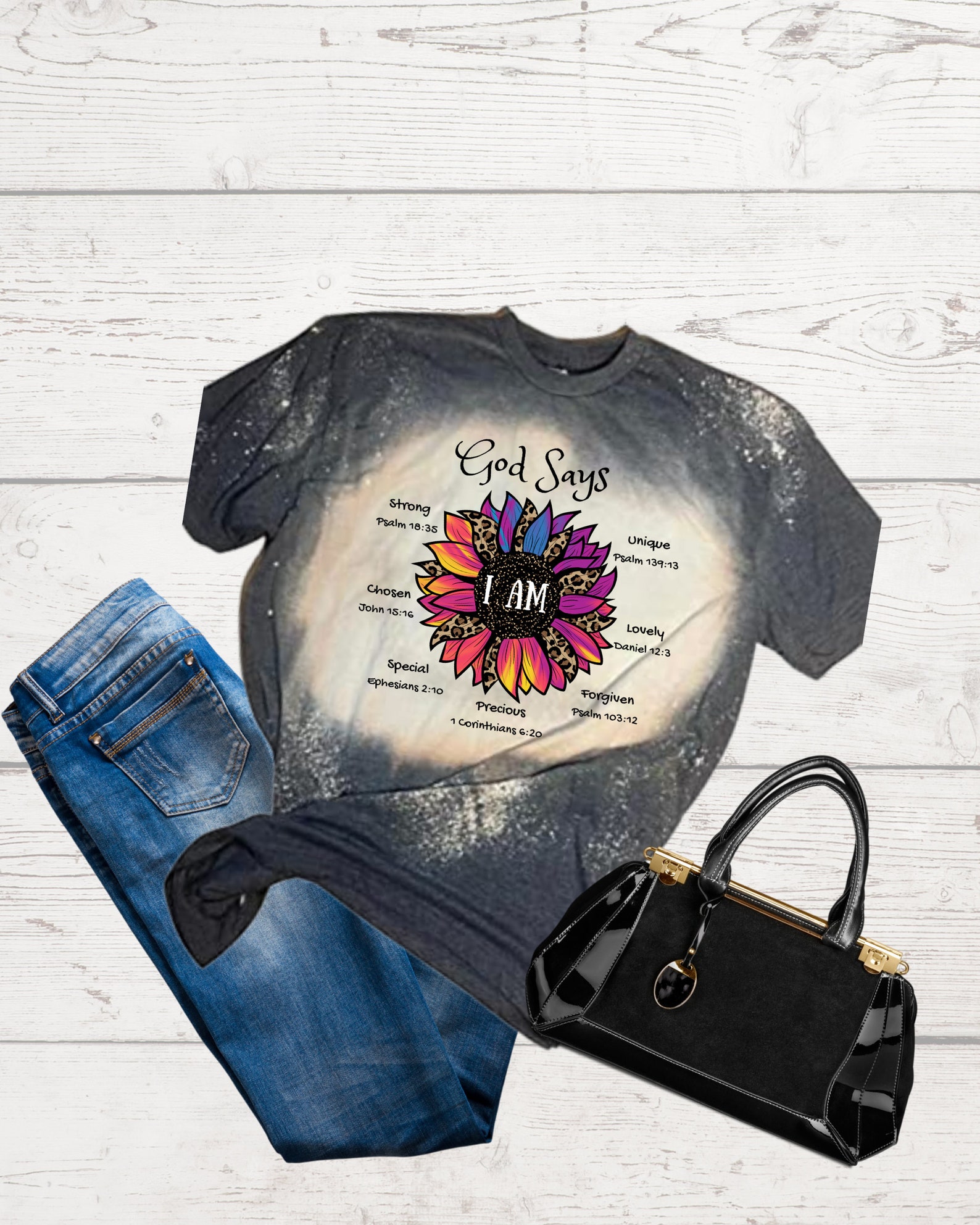 Sunflower God Says I Am Download Png - Etsy