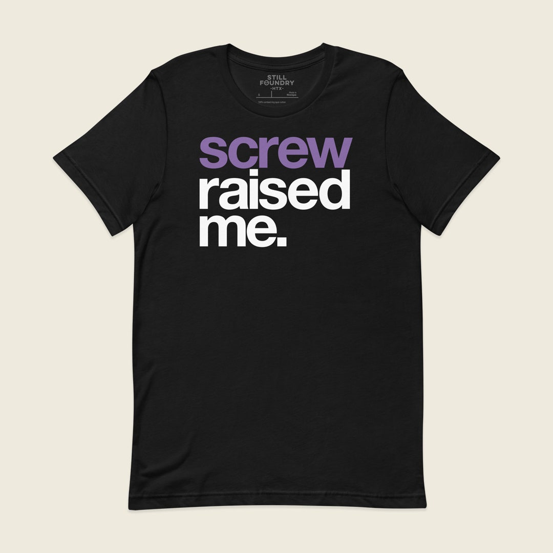 DJ Screw Raised Me Men's T-shirt | Houston Rap T-shirt | Screwston ...