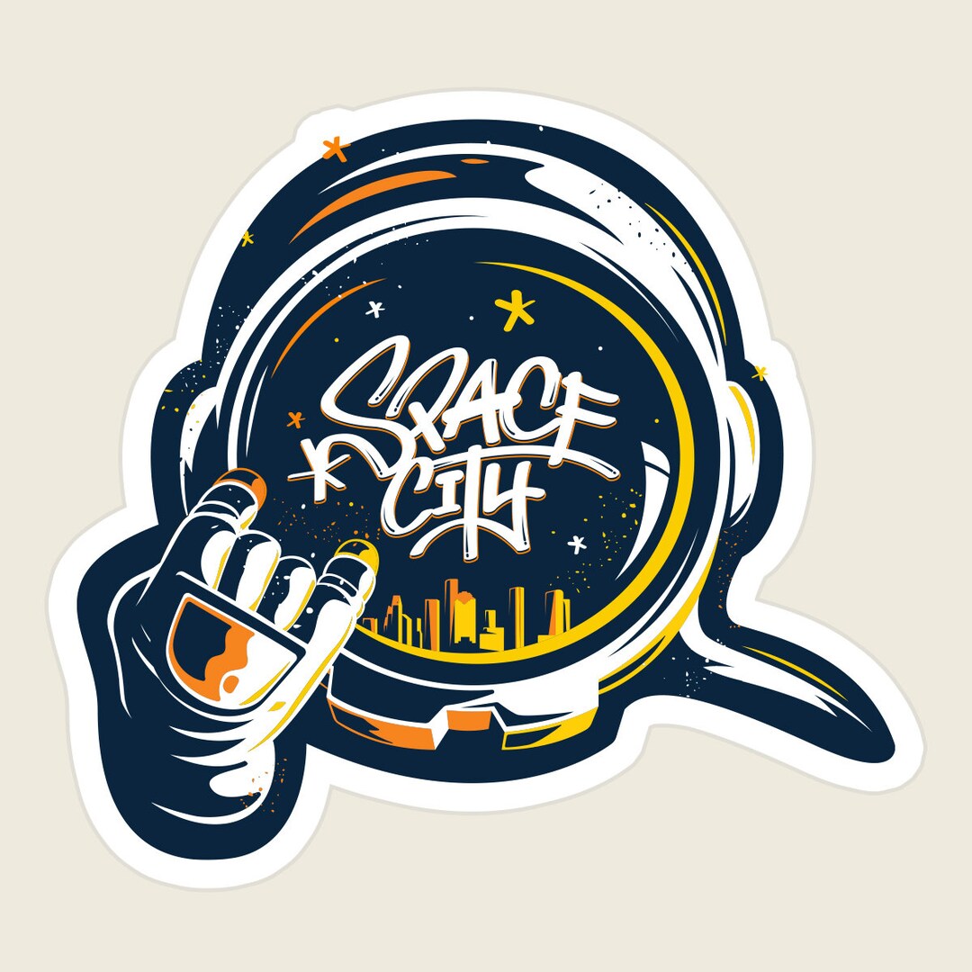 Space City Vinyl Stickers | Houston Astros | Astronaut Sticker ...