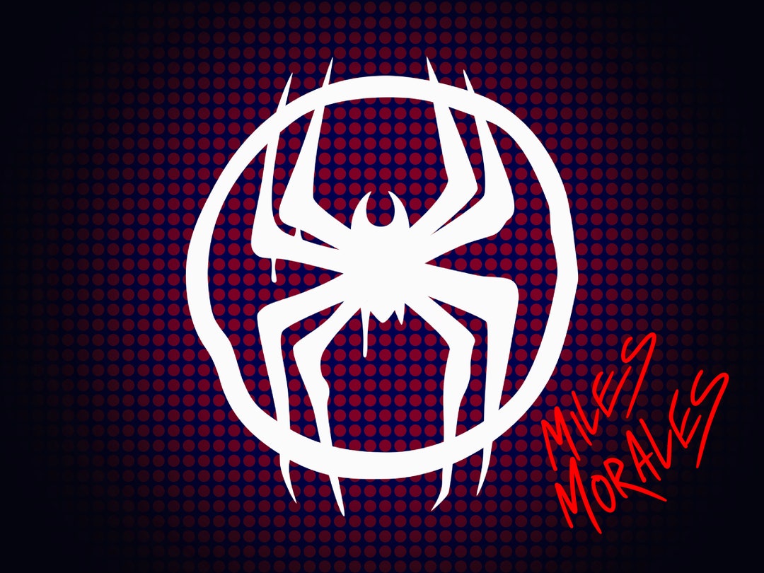 Miles Morales Logo SVG Instant Download Perfect for DIY - Etsy