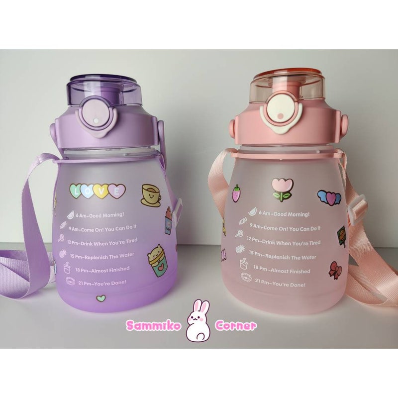 Cute Water Bottles - Etsy