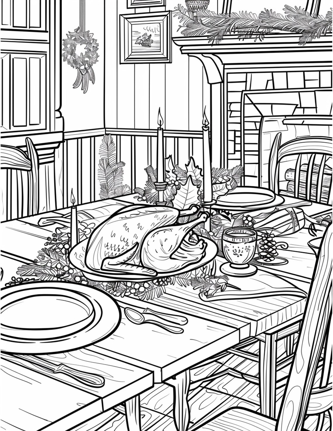 Coloring Pages - 75 Country Christmas Coloring Pages Adult and Kid ...