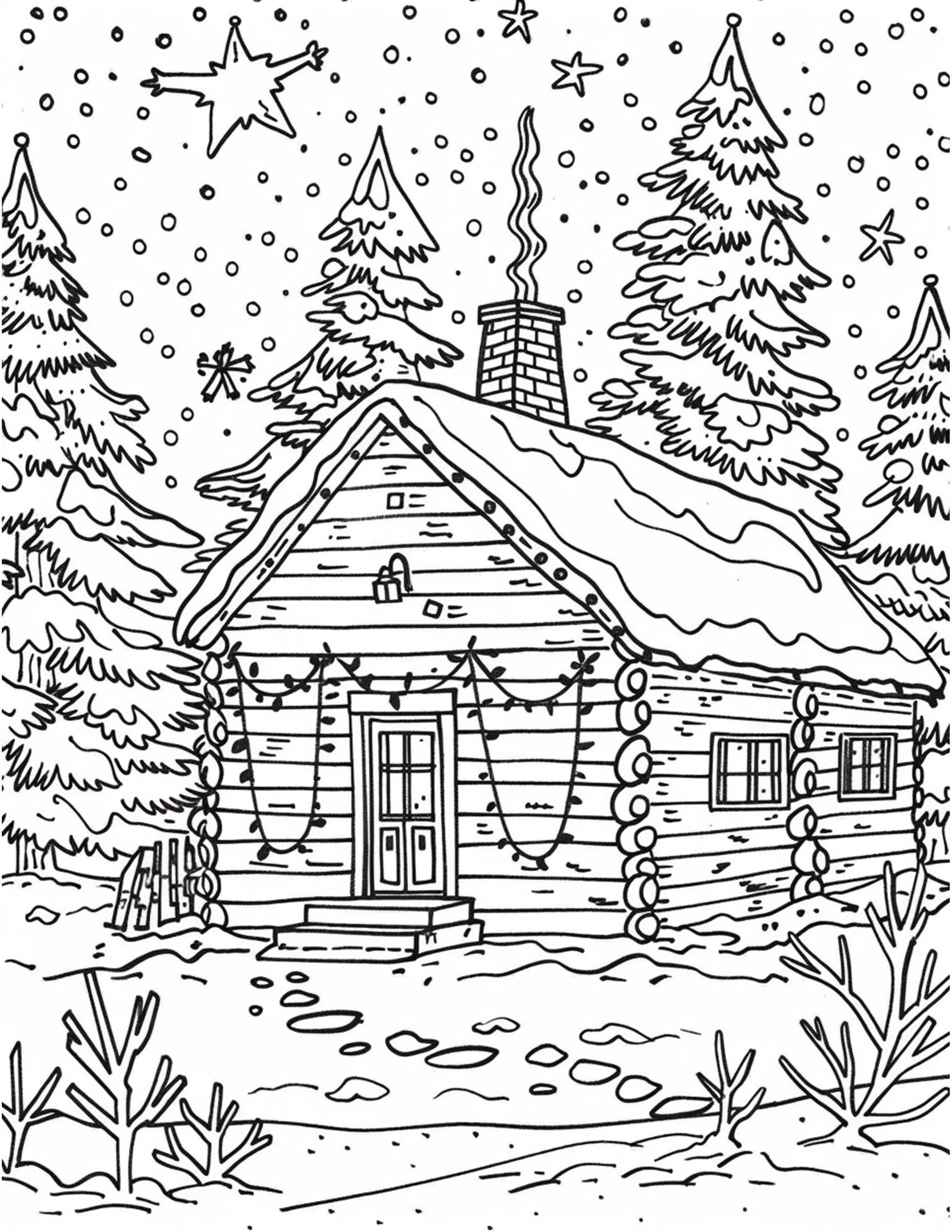 Coloring Pages - 75 Country Christmas Coloring Pages Adult and Kid ...