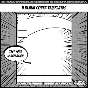 Comic Book Templates - Comic Strip Templates - Create Your Own Comic ...
