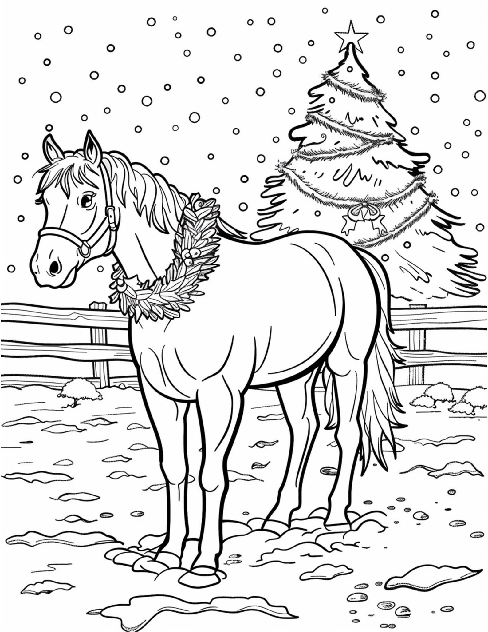 Coloring Pages - 75 Country Christmas Coloring Pages Adult and Kid ...