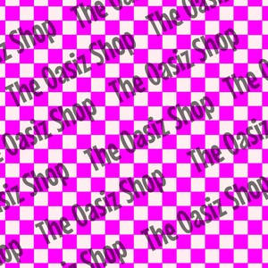 Checkerboard Wallpaper, Checkered Color Background Digital Paper ...