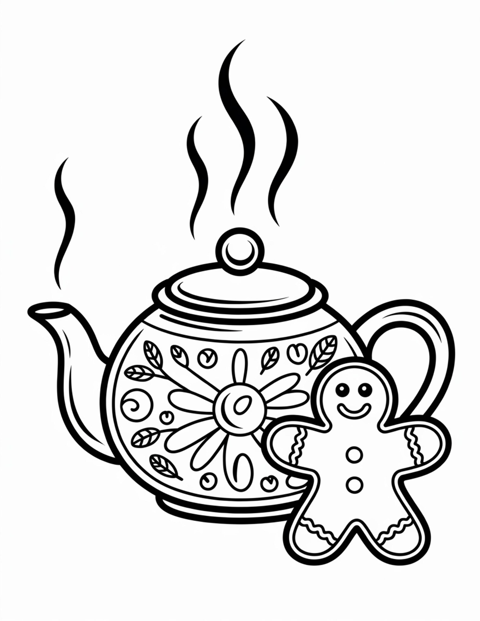 Coloring Pages - 100 Cozy Christmas Pages Adult and Kid Coloring ...