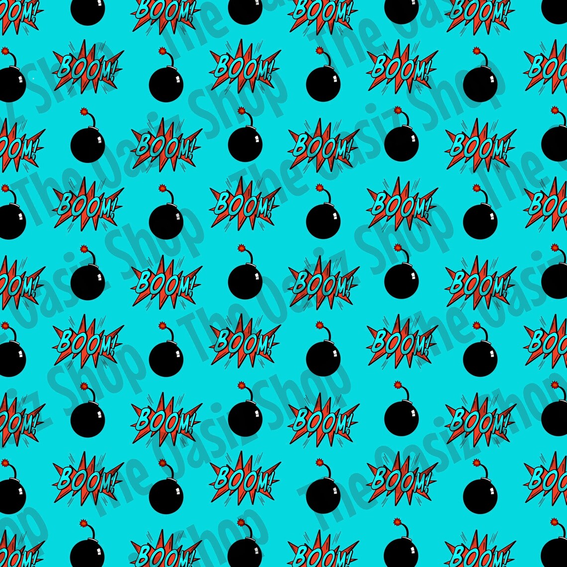 Comic Pop Art Background Wallpaper - Digital Paper - Colorful Superhero ...