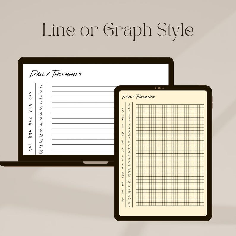 Digital Daily Journal, Notes, Goodnotes Journal, Diary Journal, 365 ...