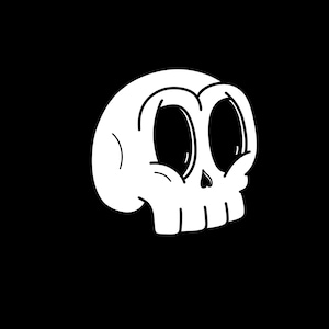 Skull Comic Icons PNG / Book Icons, Props Printable, Superhero Birthday ...