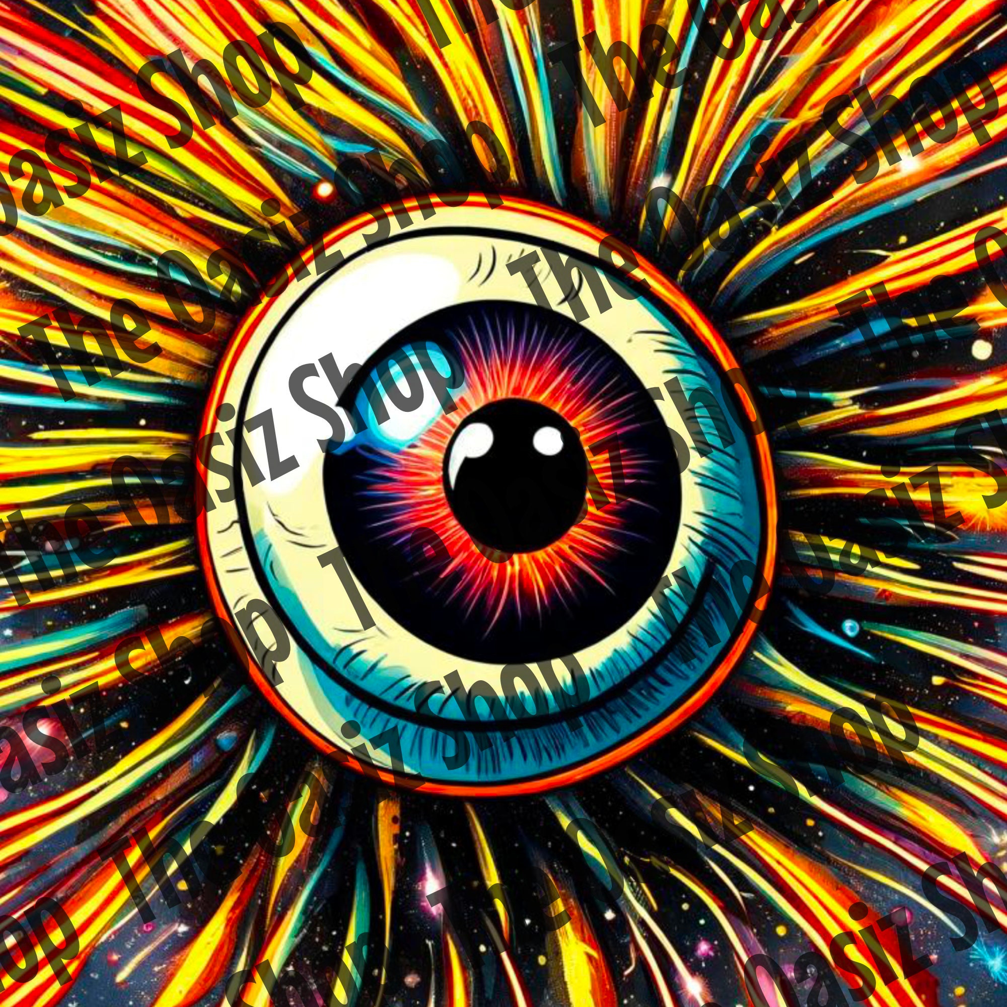 EYE Backgrounds, Comic Style, Digital Eye Wallpapers, PNG Format, Comic ...