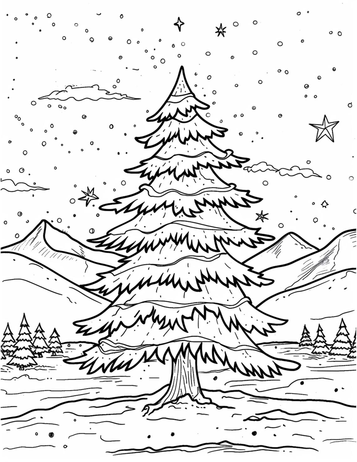 Coloring Pages - 75 Country Christmas Coloring Pages Adult and Kid ...