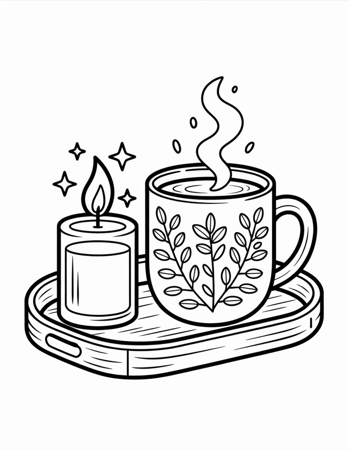 Coloring Pages - 100 Cozy Christmas Pages Adult and Kid Coloring ...