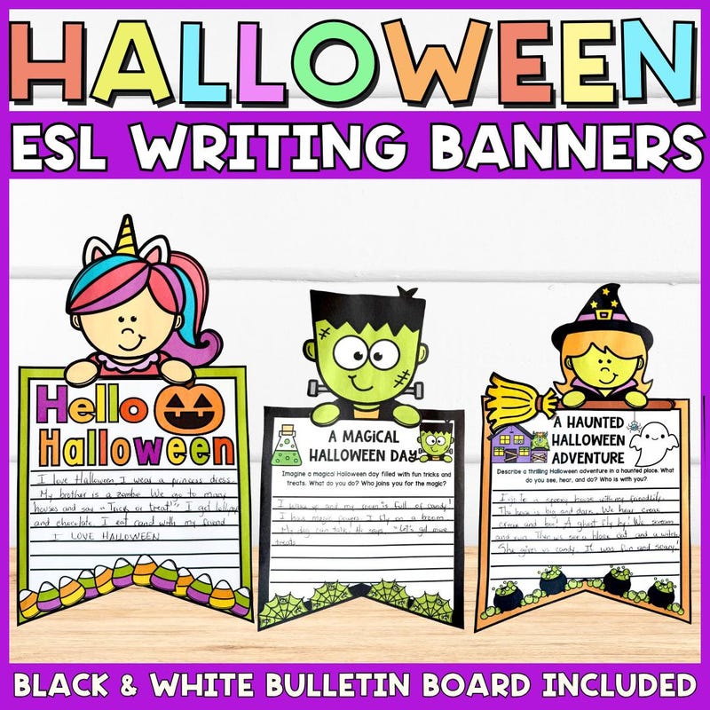 Halloween Pennants - Etsy
