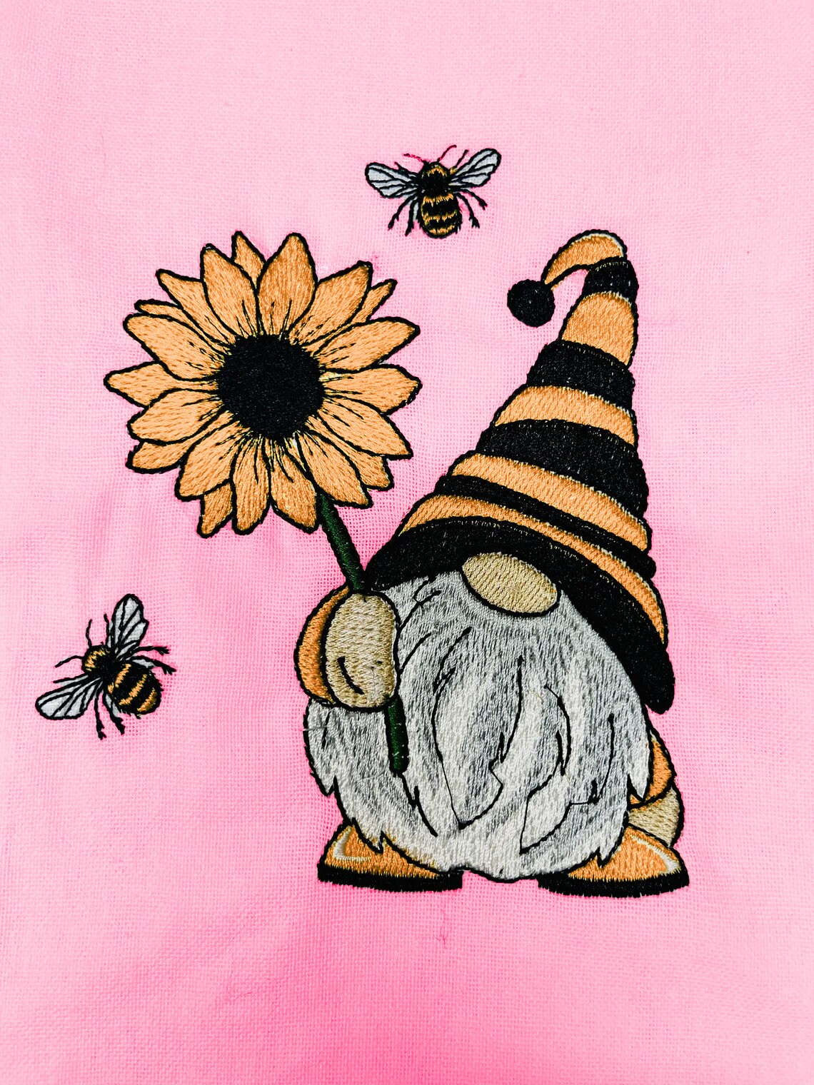 Elf Bee Art Embroidery Design, - Etsy