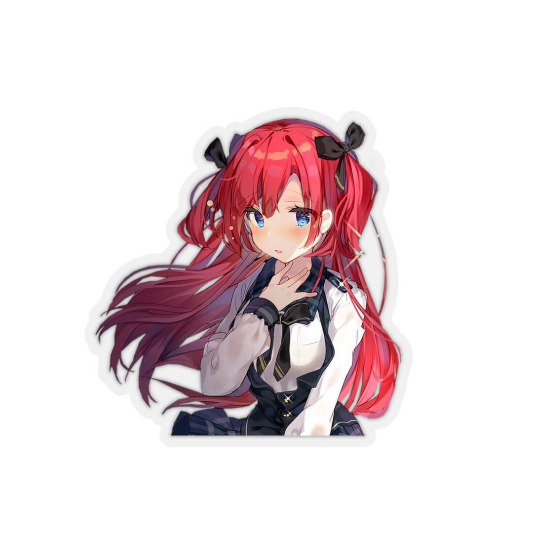 Waifu Mauture Ecchi Sexy Girl Anime Stickers Etsy