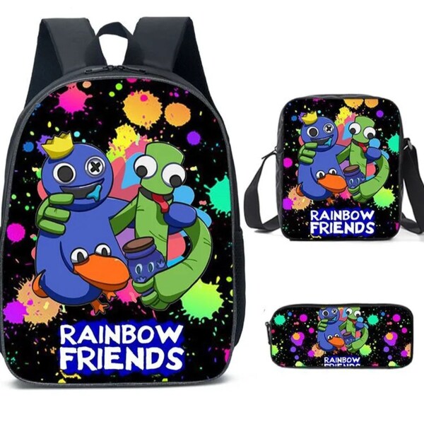 Rainbow Friends Backpack - Etsy