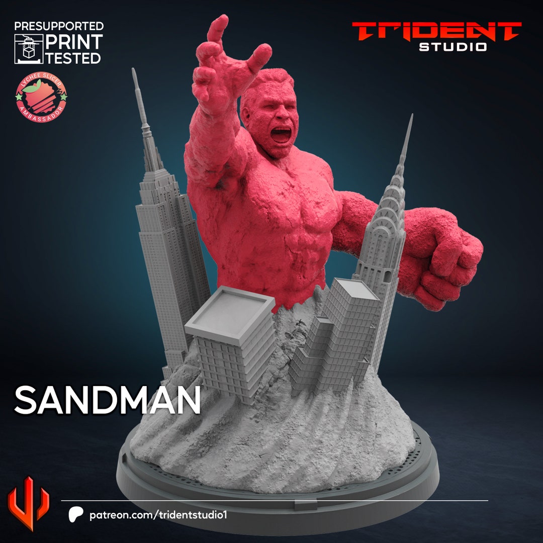 Sandman - Marvel: Crisis Protocol Proxy | Trident Studios - Etsy