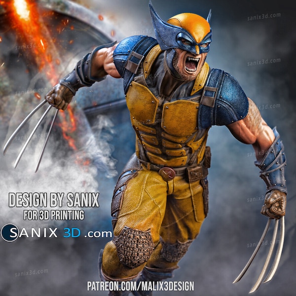 Wolverine Model Kit - Etsy